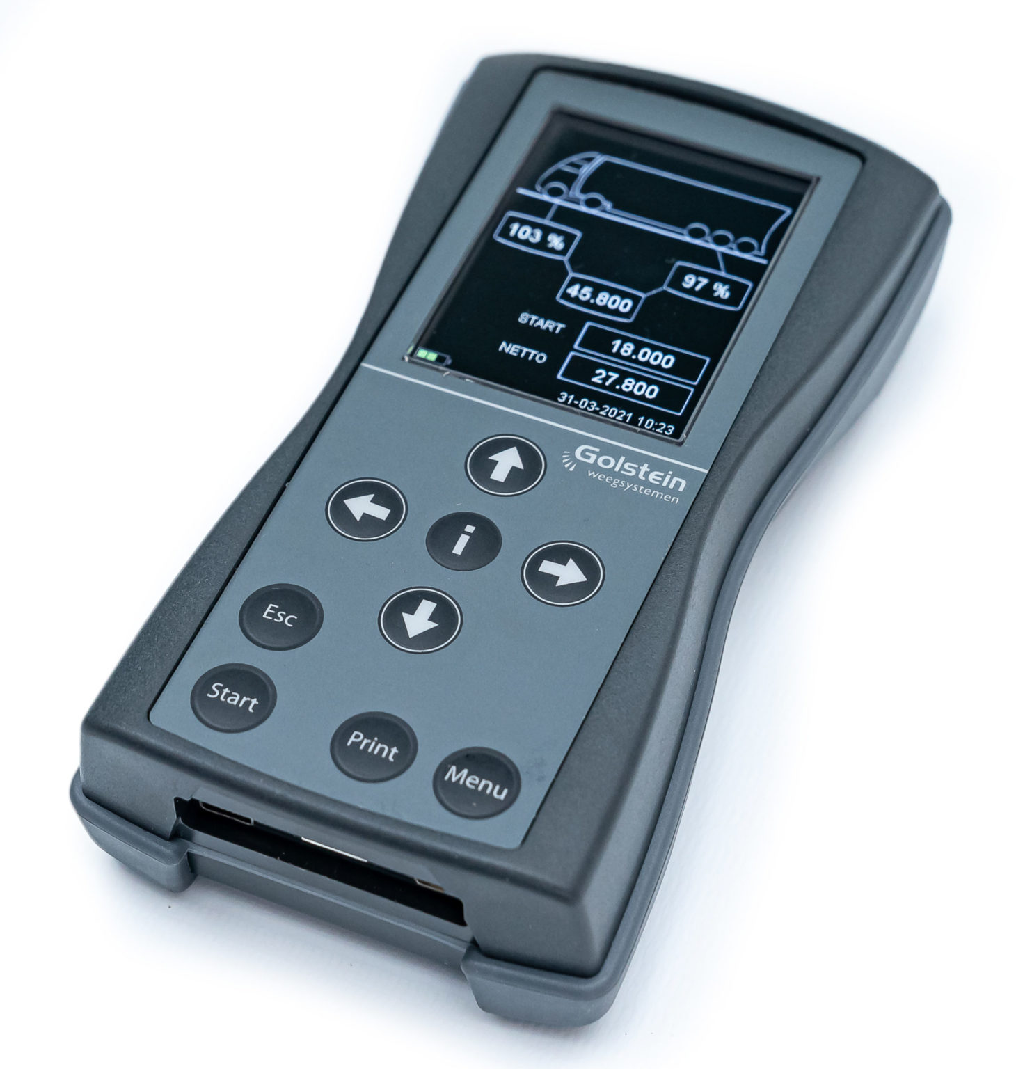 Aslast weegsysteem - Golstein