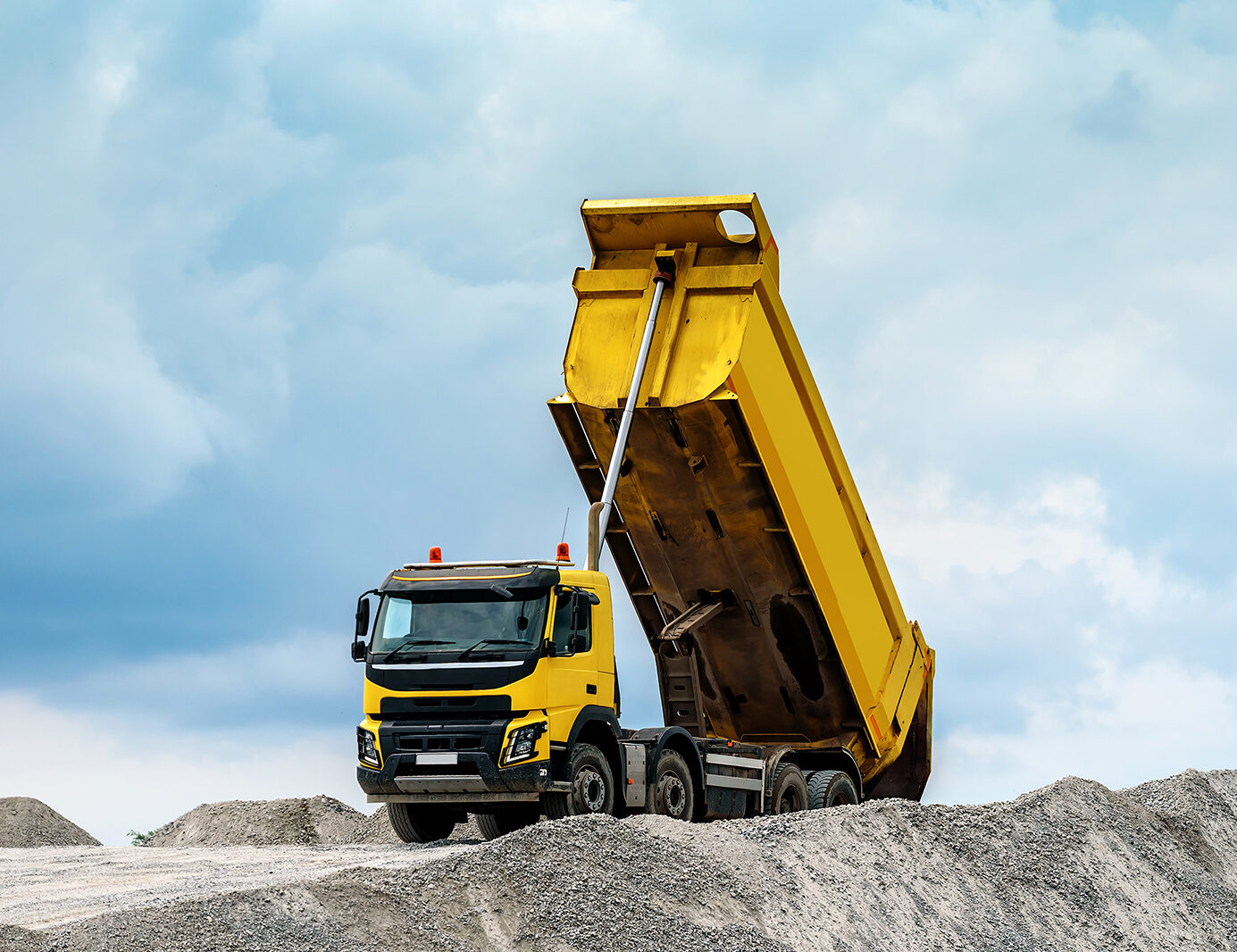 Kantelbeveiliging systeem voor je kipper